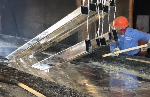 How many galvanizing methods are there for transforming black steel ...